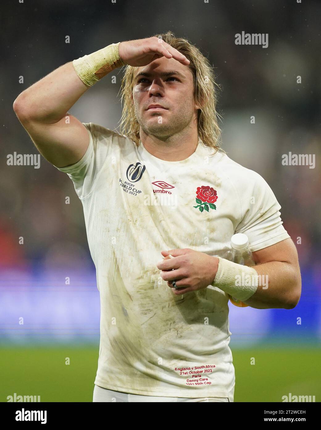 La FAF de Klerk, sud-africaine, suit la coupe du monde de rugby, match ...