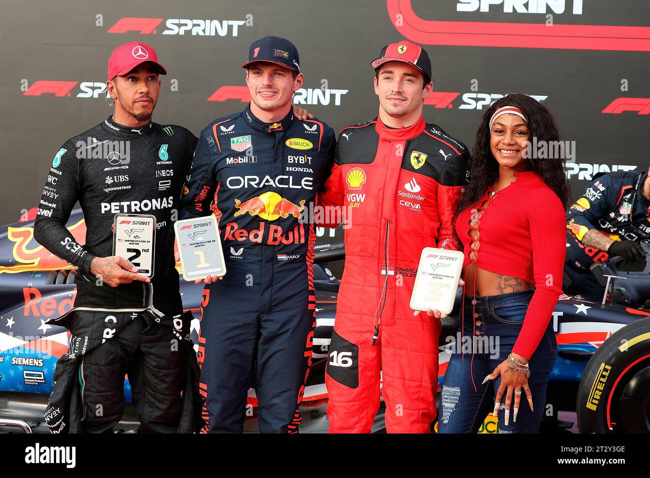 21 octobre 2023, circuit des Amériques, Austin, Formule 1 Lenovo Grand Prix des États-Unis 2023 ...
