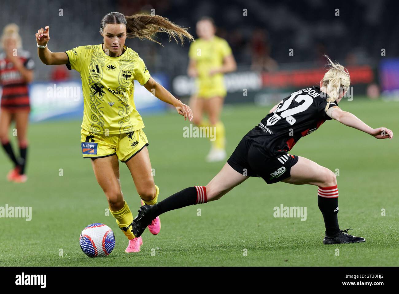 Sydney, Australie. 22 octobre 2023. Bethany Gordon des Wanderers est en ...