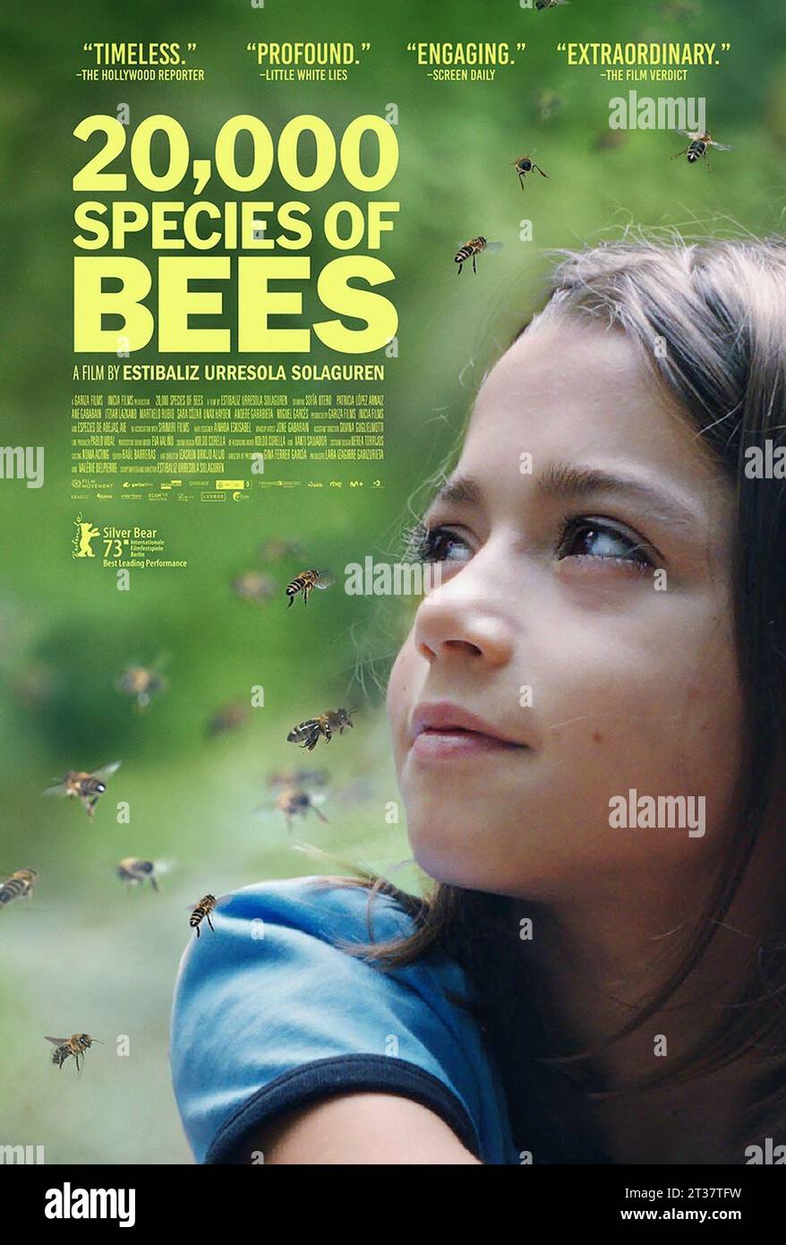 20 000 ESPÈCES D'ABEILLES, (alias 20,000 ESPECIES DE ABEJAS), affiche ...