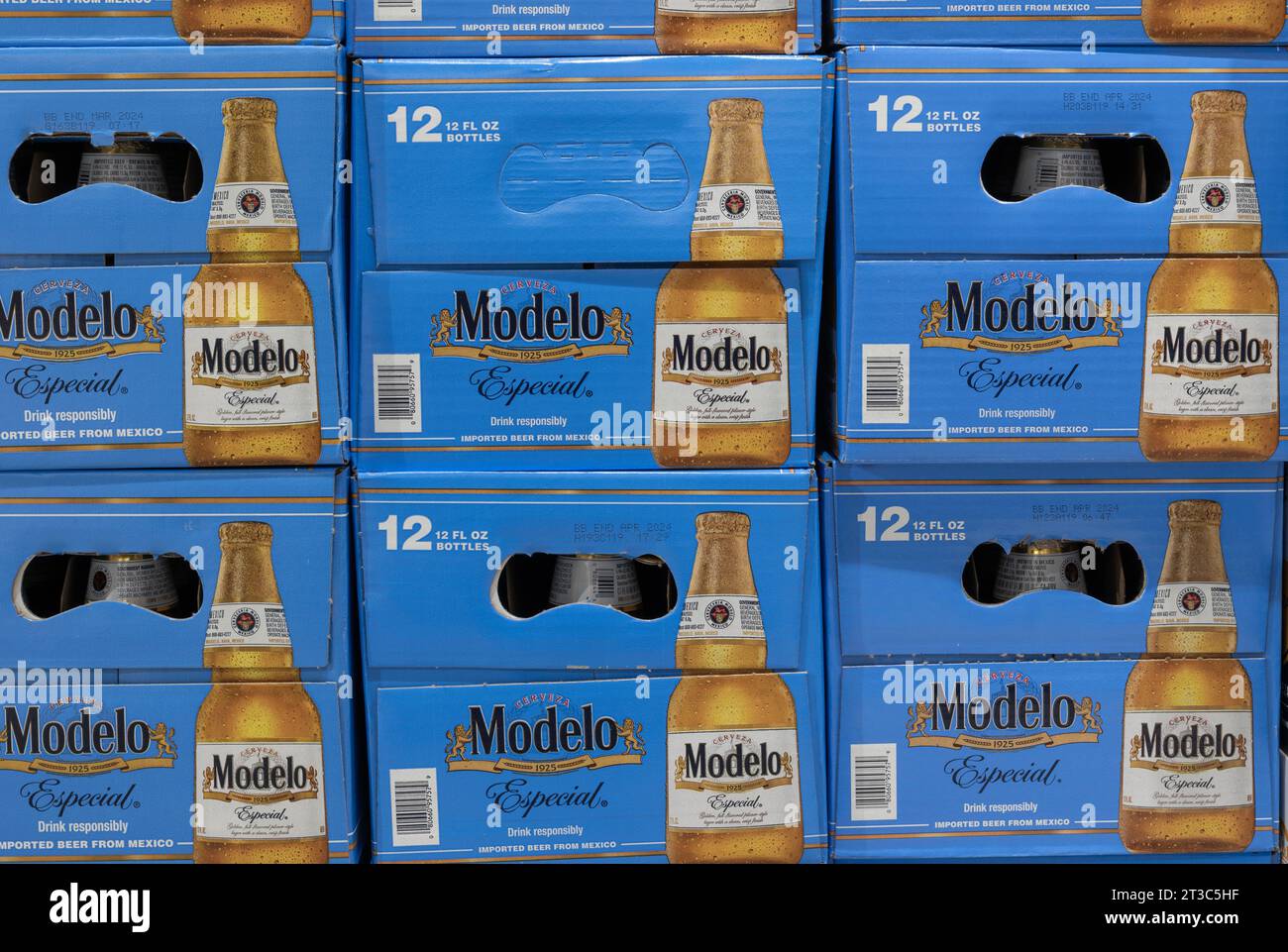 Beer display Banque de photographies et d’images à haute résolution - Alamy
