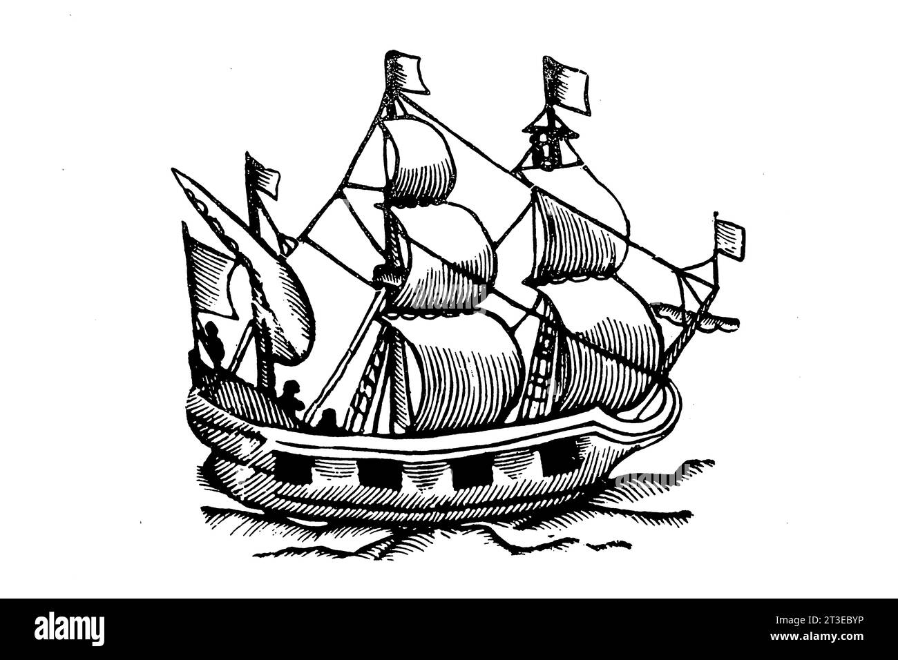 Dessin ancien bateau Banque de photographies et d’images à haute résolution - Alamy