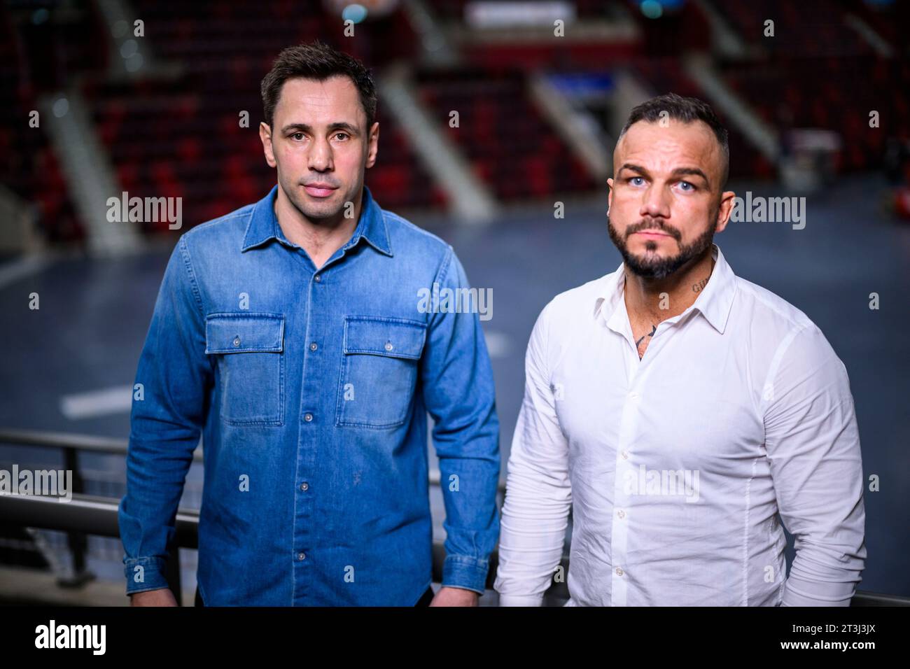 25 octobre 2023, Bade-Württemberg, Ludwigsburg : boxe : conférence de ...