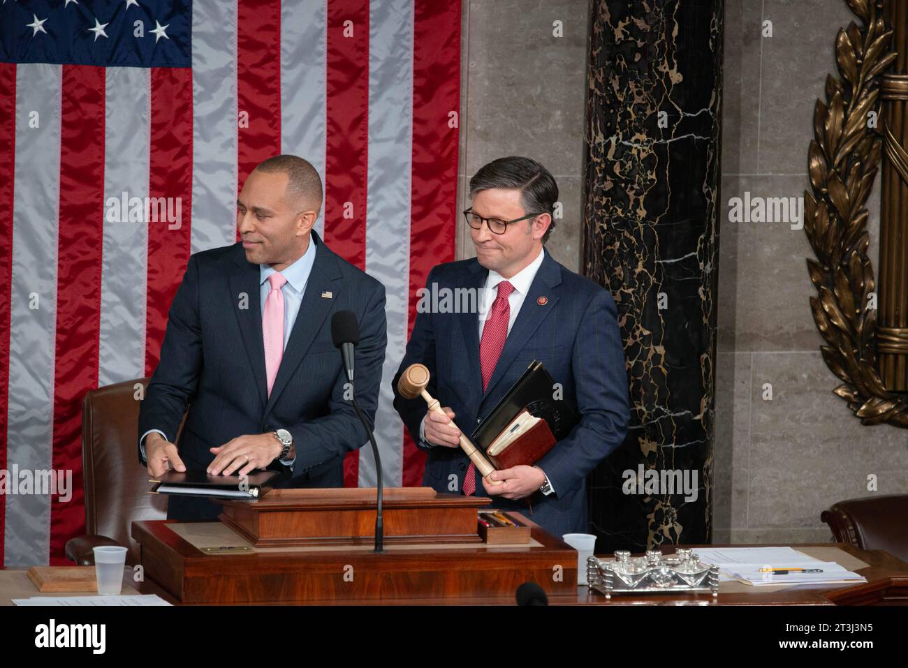 Représentant des États-Unis Mike Johnson républicain de Louisiane et ...
