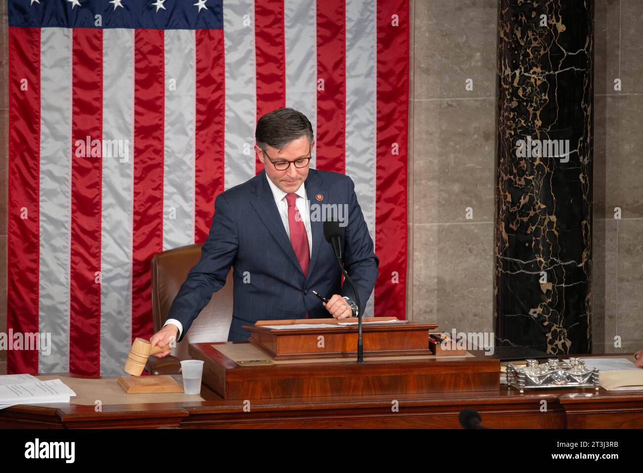 Le représentant des États-Unis Mike Johnson Republican de Louisiane est ...