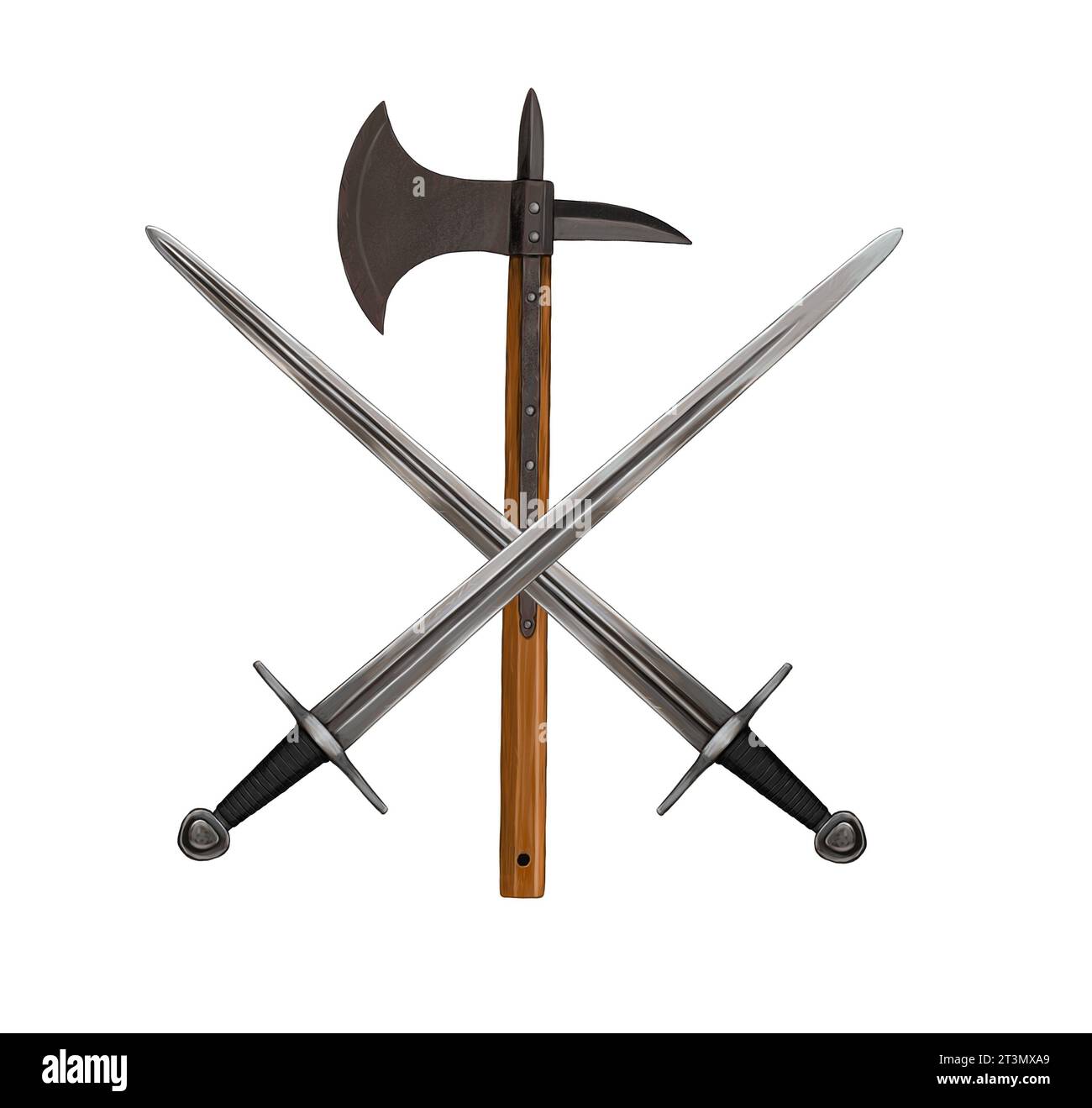 Armes du moyen age Banque de photographies et d’images à haute ...