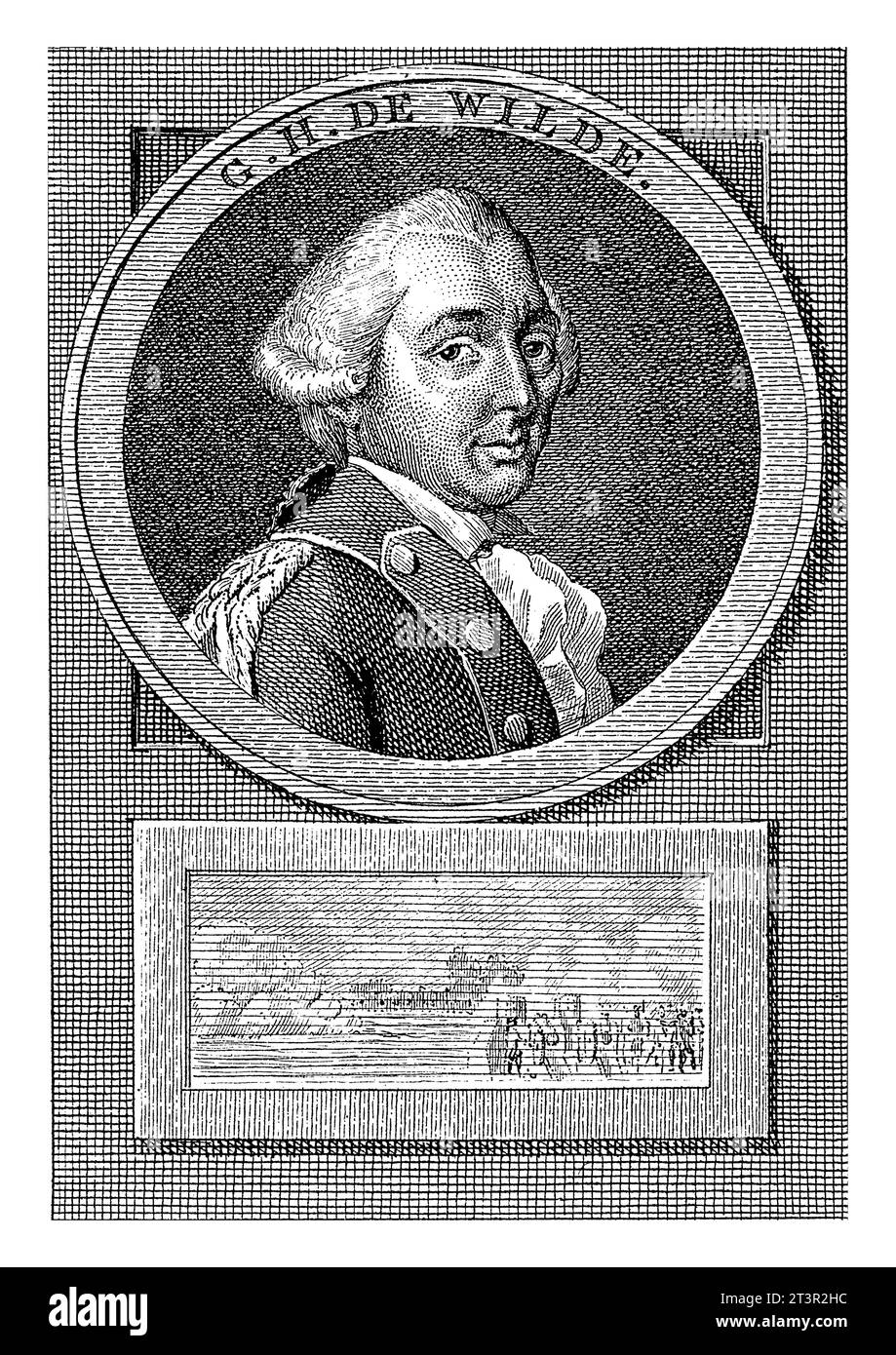Lieutenant colonel george hendrik de wilde Banque de photographies et d ...