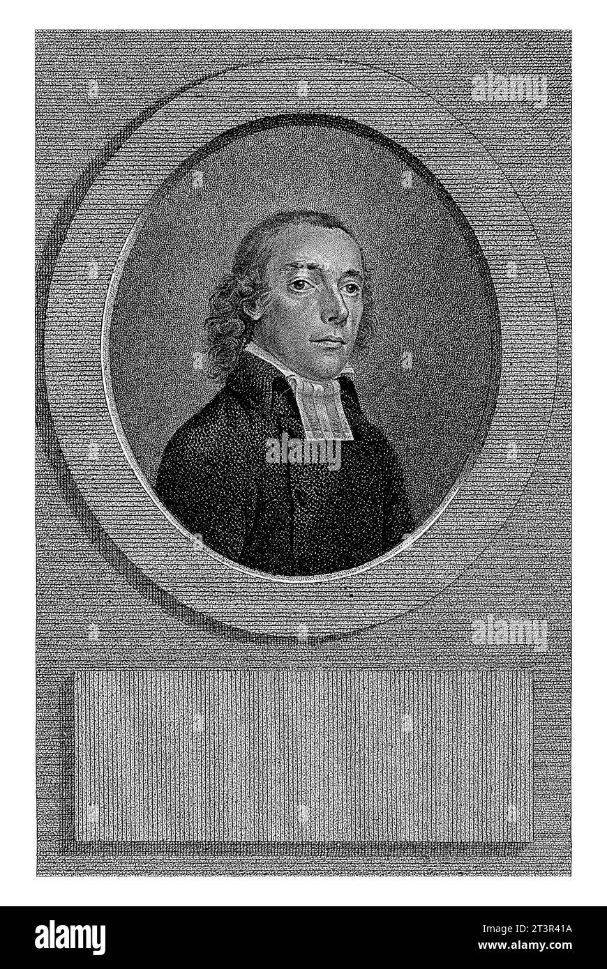 Portrait de Hermanus van Hasselt, Willem van Senus, d'après Hendrik ...