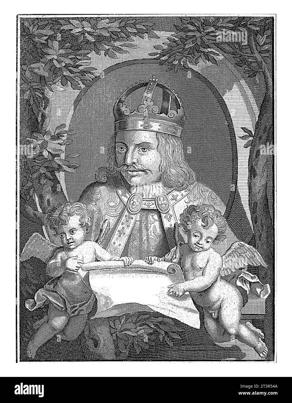 Portrait de George van Kunstadt et Podiebrad, roi de Bohême, Wouter ...