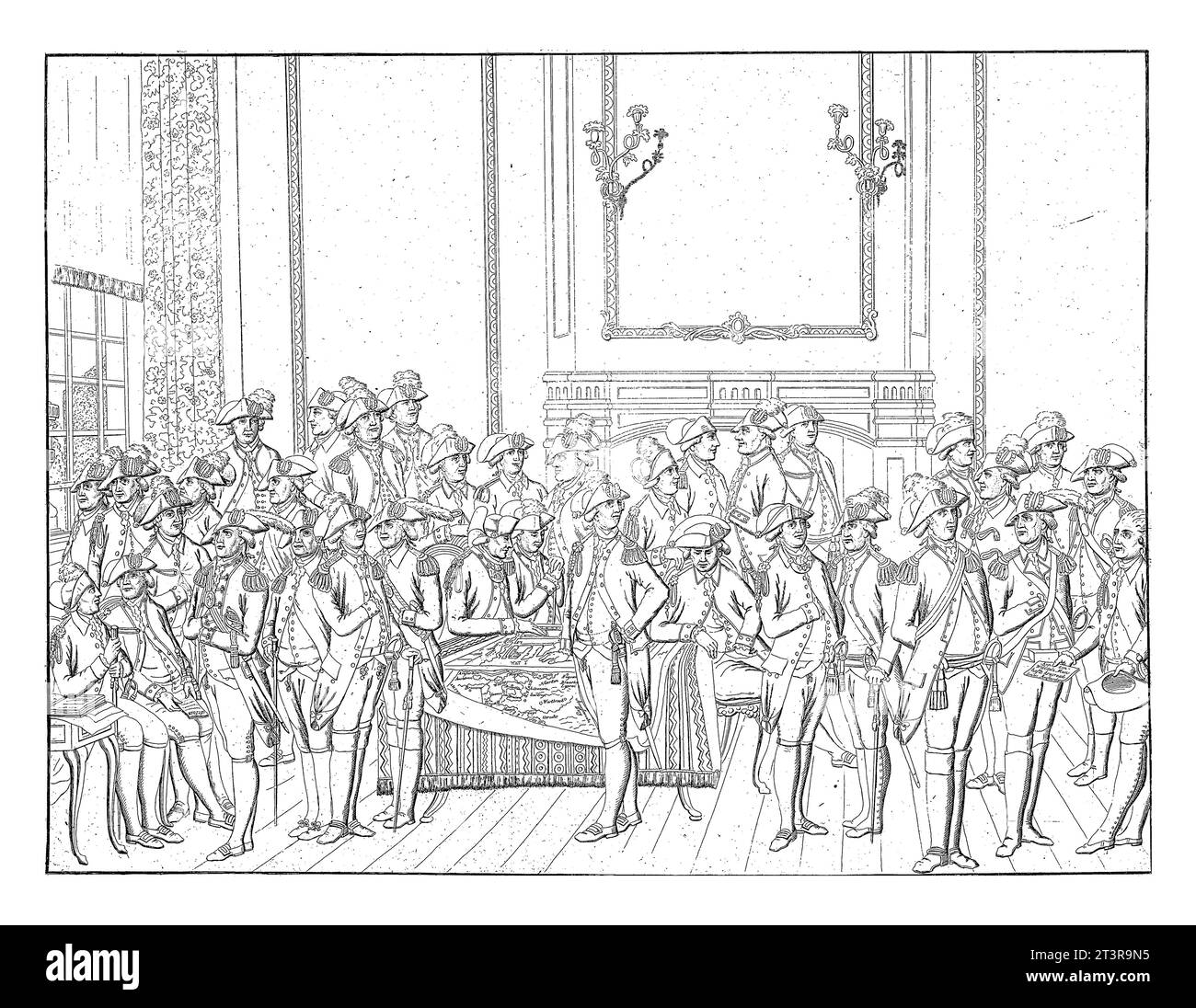Gardes civiques Banque d'images noir et blanc - Alamy