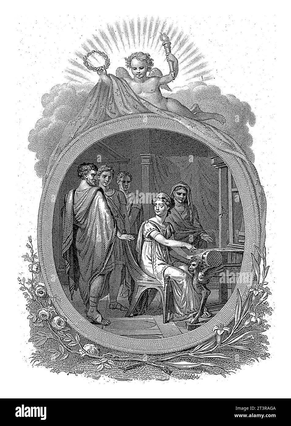 Penelope at the loom Banque d'images détourées - Alamy