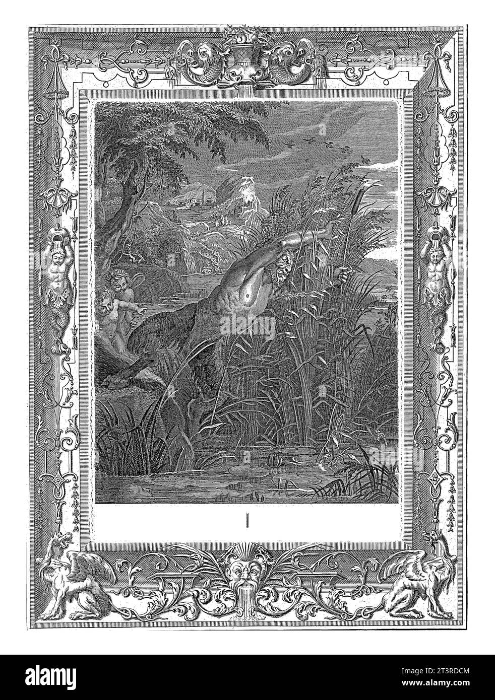 Une syrinx Banque d'images noir et blanc - Alamy