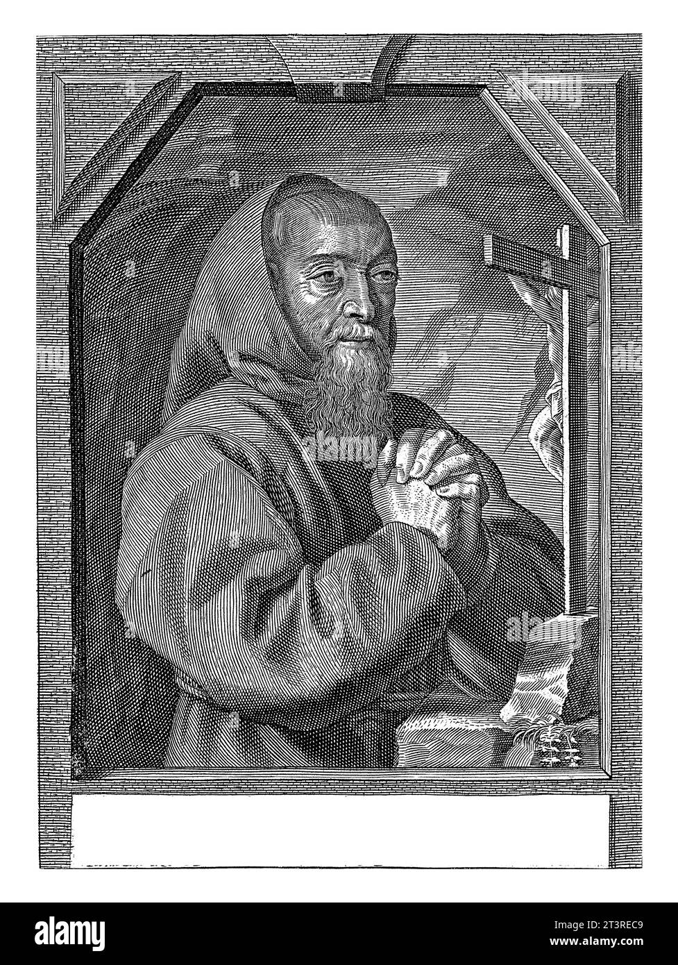 Portrait de François Leclerc du Tremblay, Pieter de Jode (II), 1628 ...