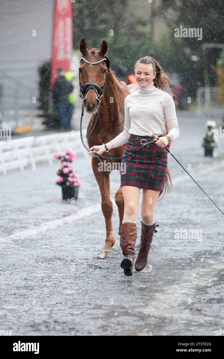 Lea SIEGL d'Autriche avec DSP Fighting Line lors de la première ...