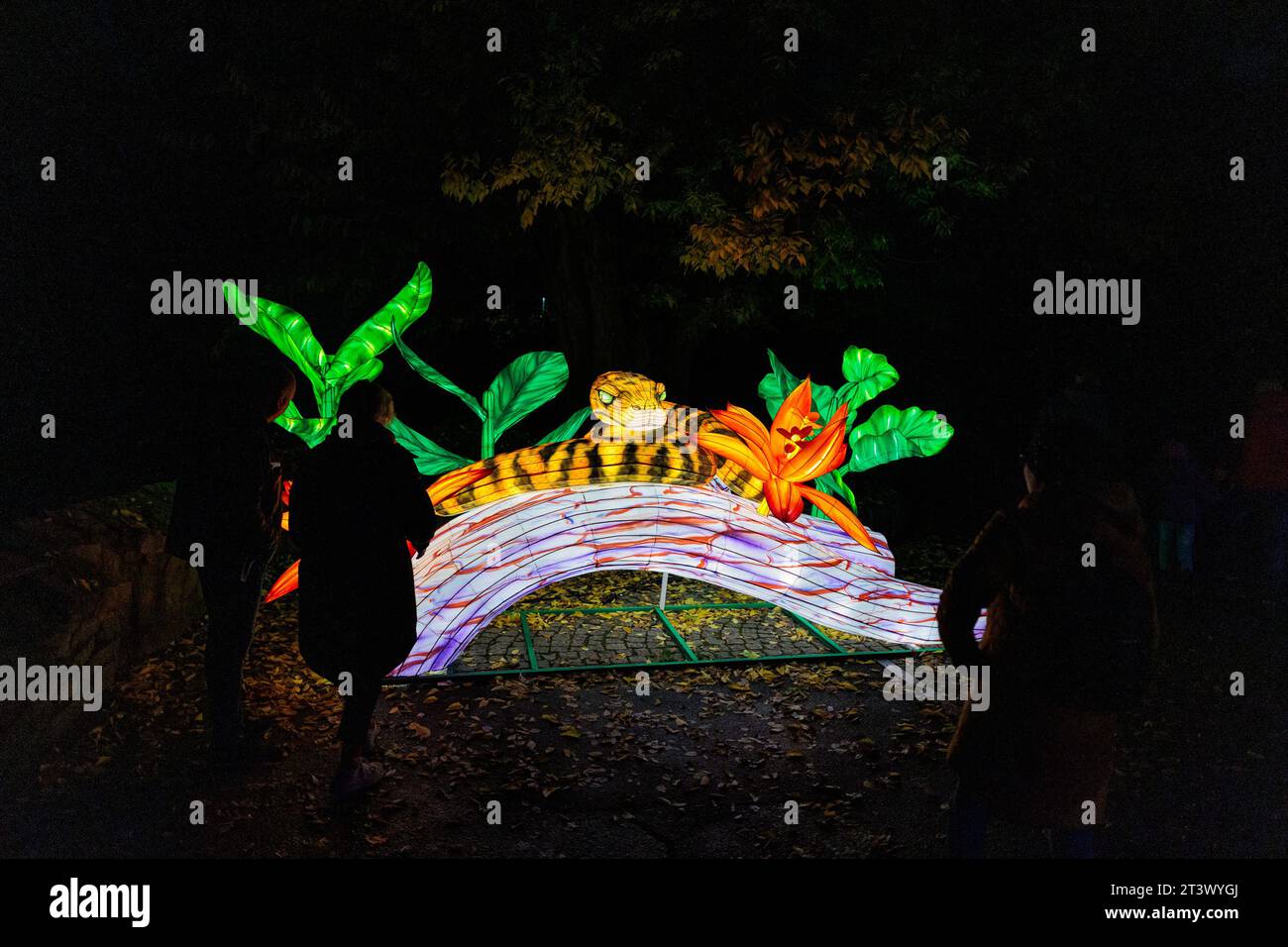 Wroclaw, Wroclaw, Pologne. 26 octobre 2023. Le thème du jardin de ...