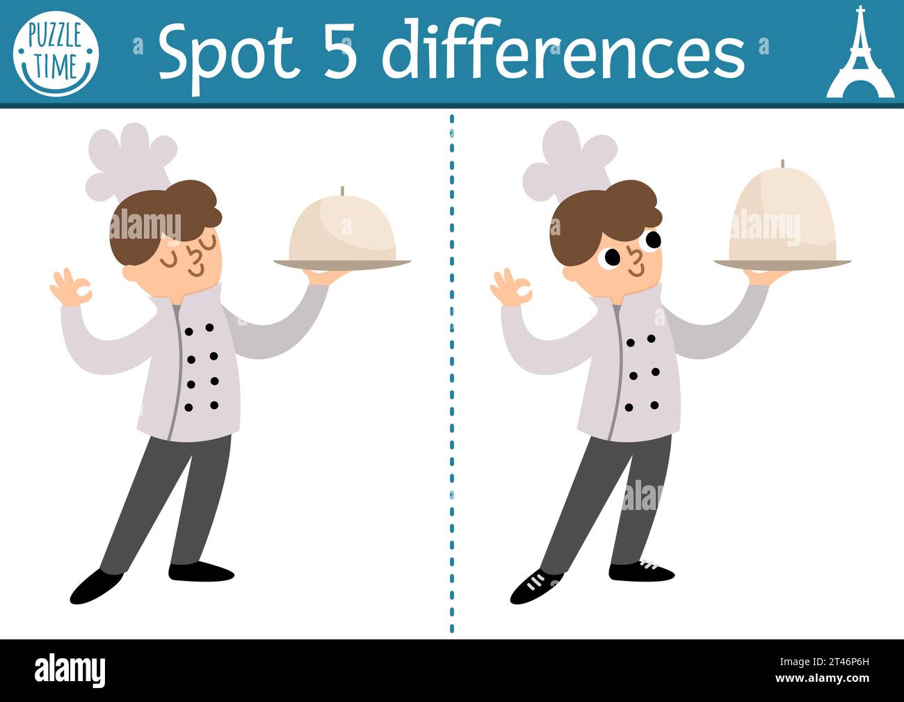 Trouver le jeu des différences pour les enfants. Activité éducative ...