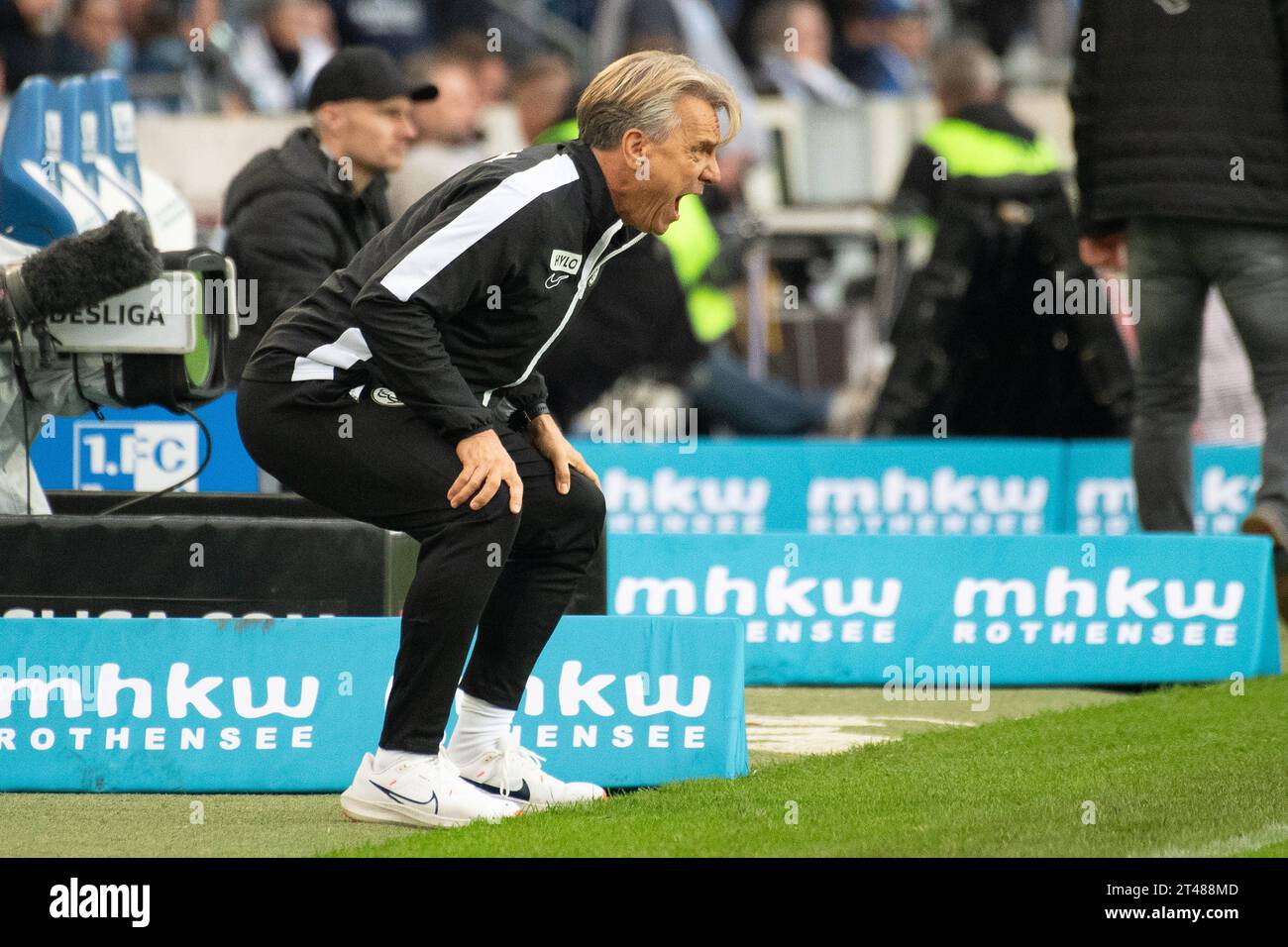 Magdeburg, Allemagne. 29 octobre 2023. Football : 2e Bundesliga, 1. FC ...