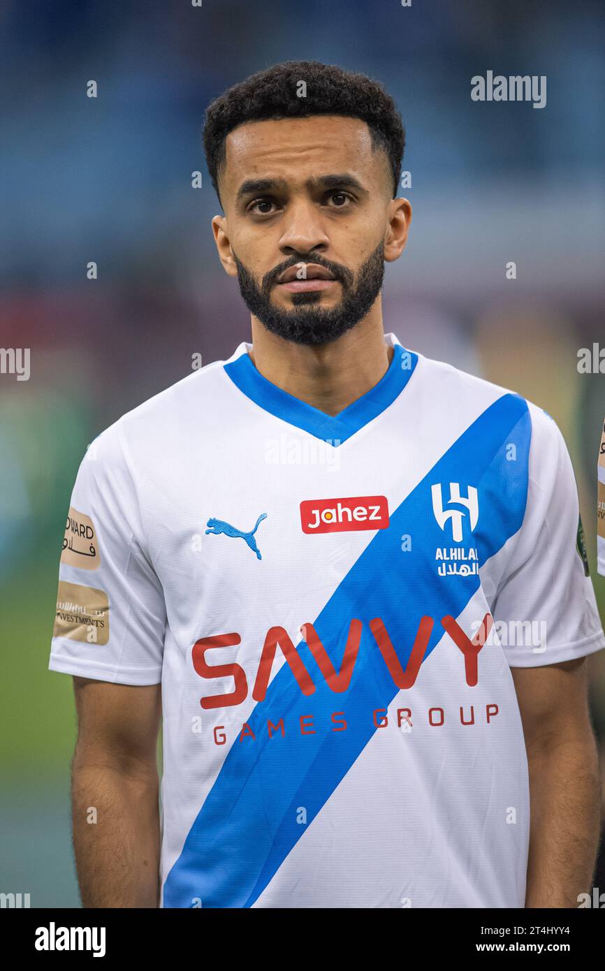 Mohammed Al-Burayk d'Al-Hilal SFC lors de leur match de la SAFF Saudi ...