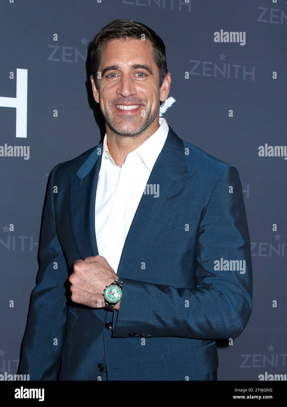 New York, États-Unis. 30 octobre 2023. Aaron Rodgers présent au ...