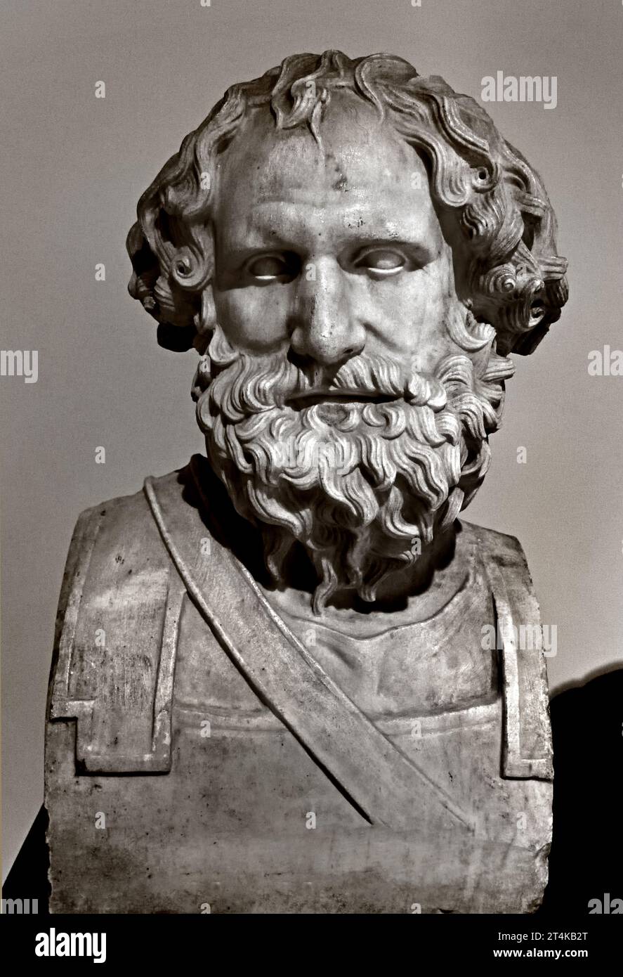 Herculanum - Villa des Papyrus - Archidamus III Romain, (1e siècle av ...