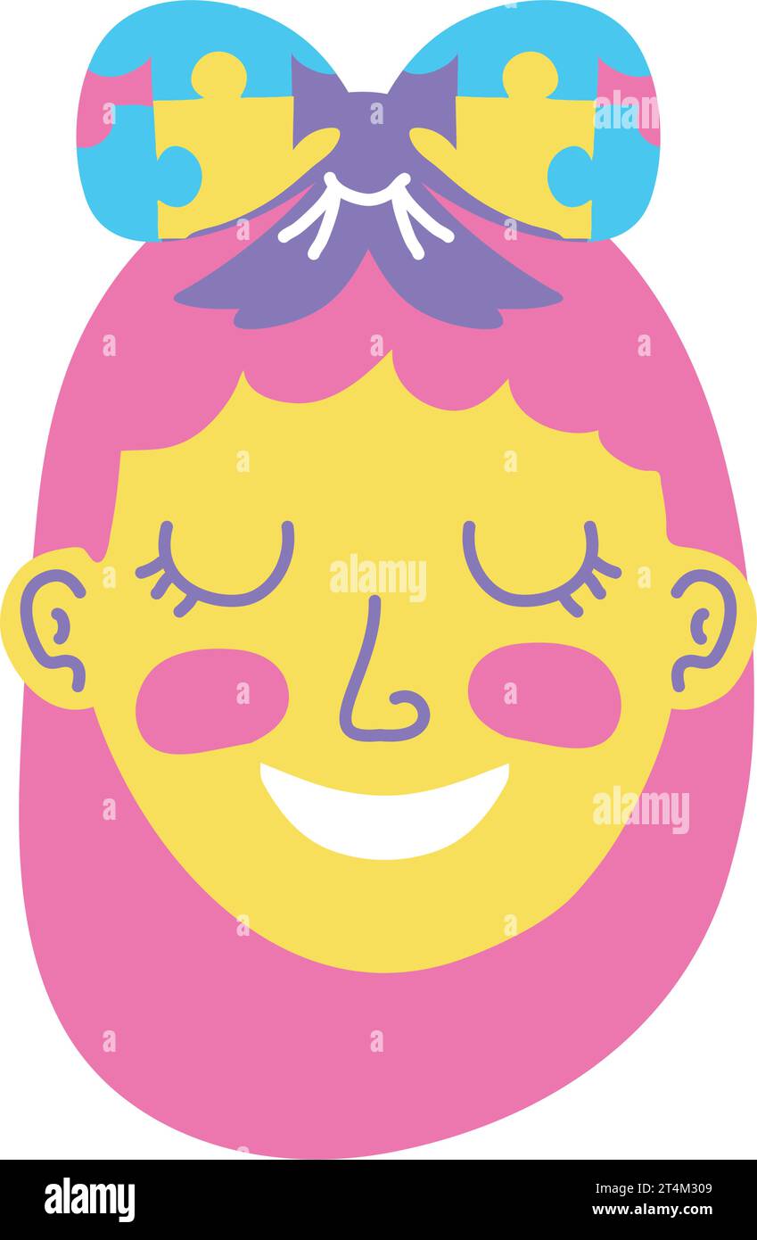 Notion de syndrome d'asperger Banque d'images détourées - Alamy