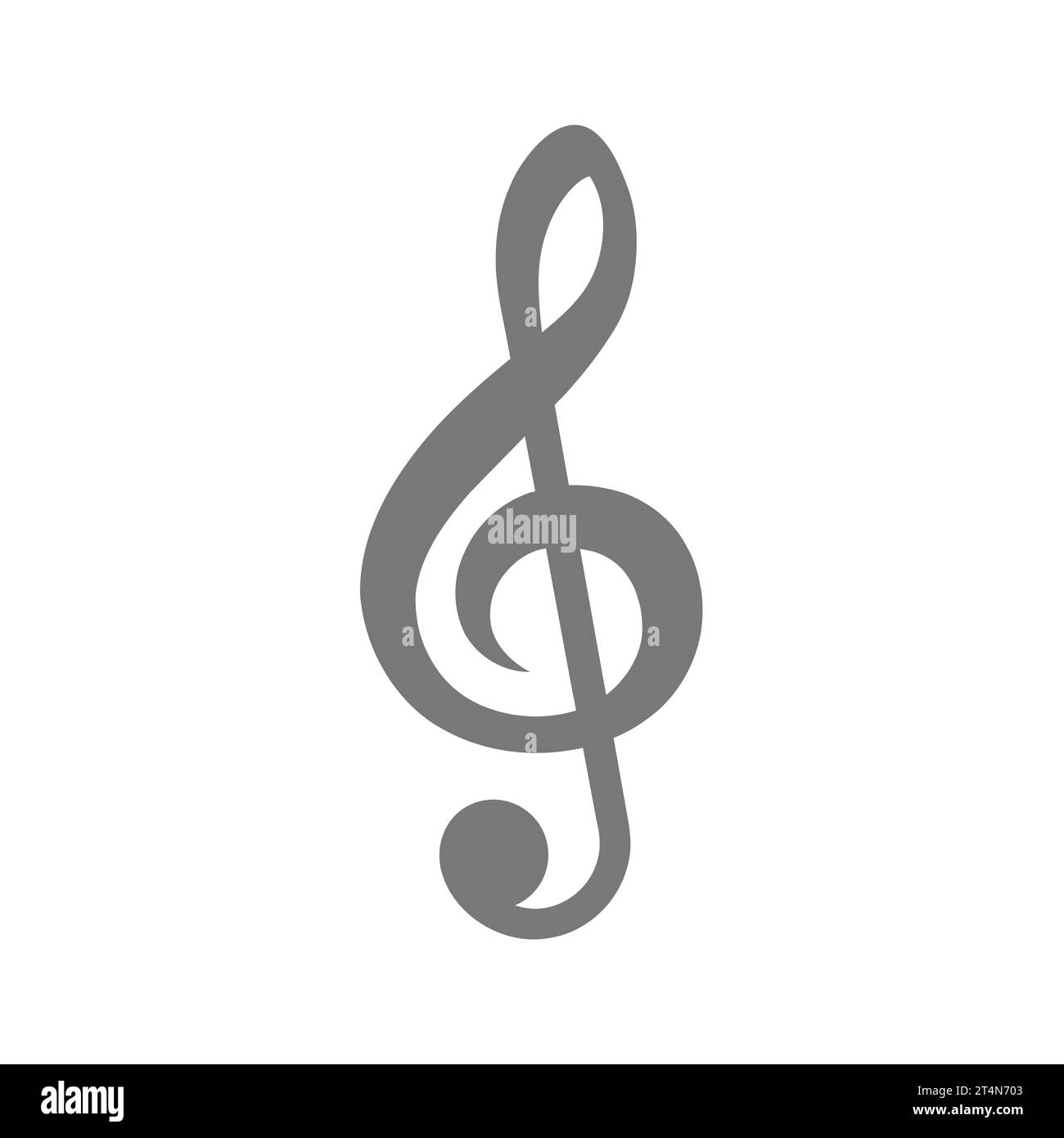 Clef musicale Banque d'images vectorielles - Alamy
