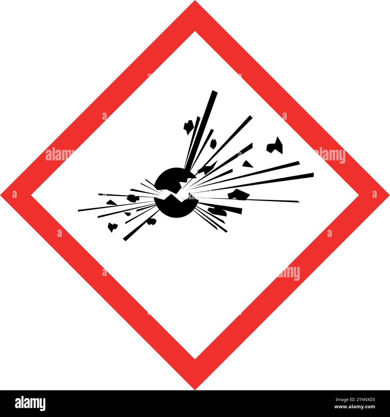 Pictogramme explosif Banque de photographies et d’images à haute ...