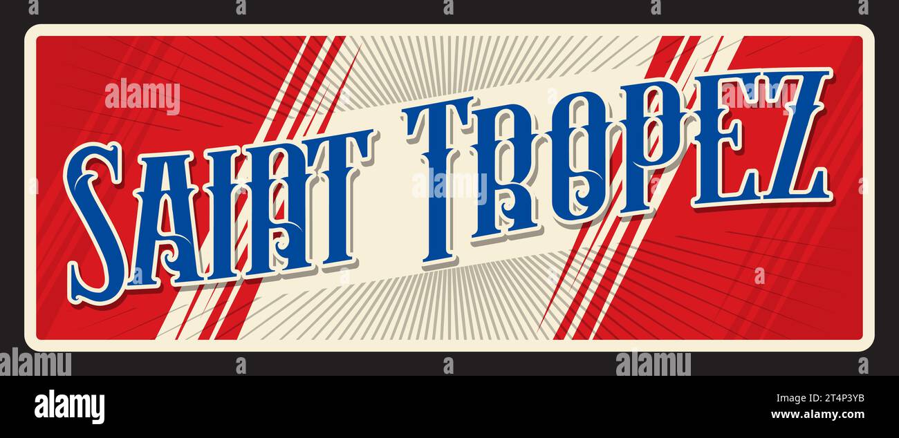 Drapeau saint tropez rouge blanc Banque d'images vectorielles - Alamy