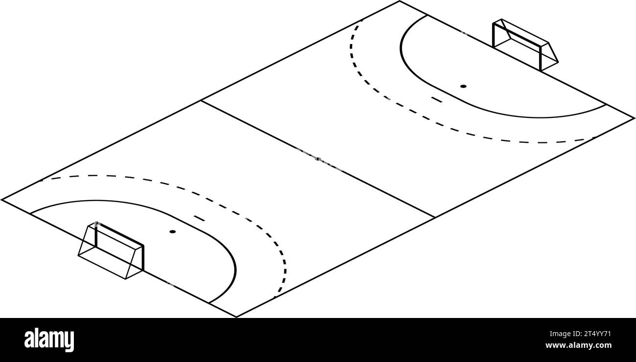 Handball arena Banque d'images noir et blanc - Alamy