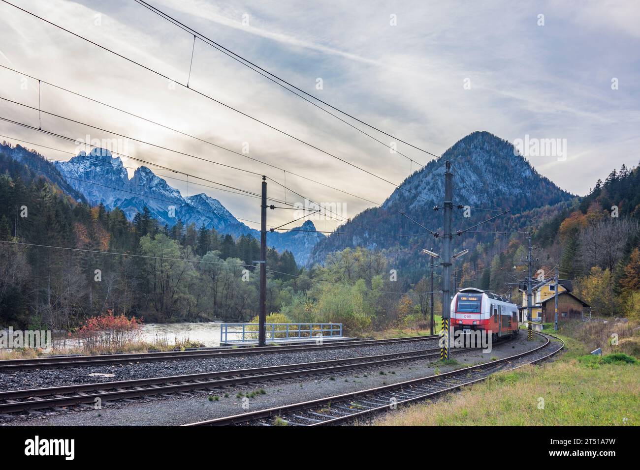 Ligne ferroviaire rudolfsbahn Banque de photographies et d’images à ...