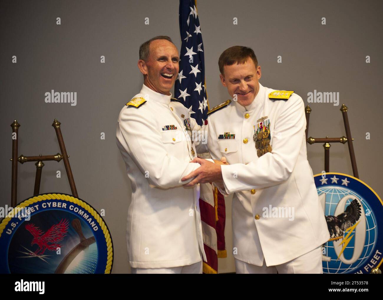 Officier de la guerre de l'information Banque de photographies et d ...
