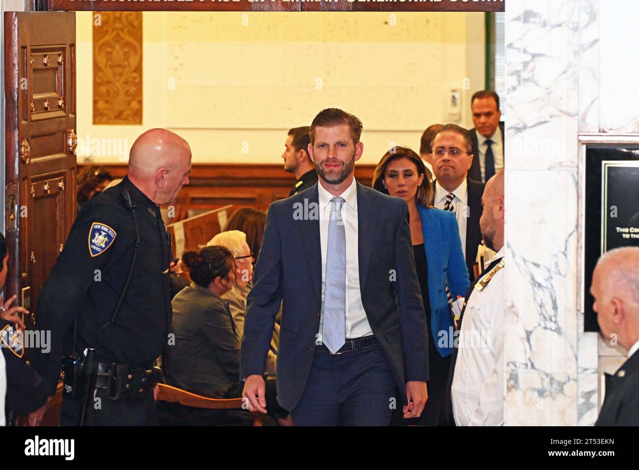 1 novembre 2023, New York, New York : (NOUVEAU) Eric Frederick Trump, deuxième fils de Donald ...