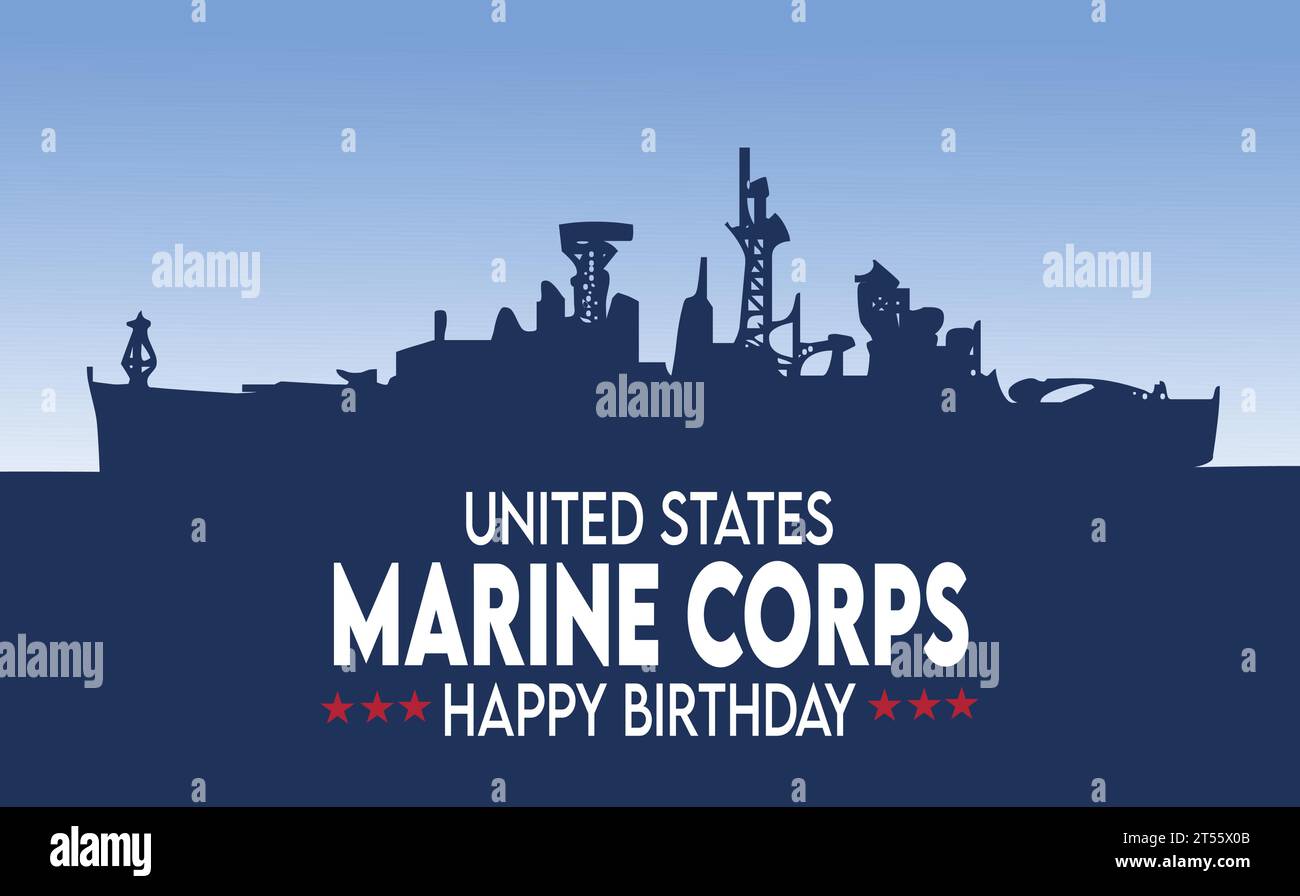 Marine corps honor guard Banque d'images vectorielles - Alamy
