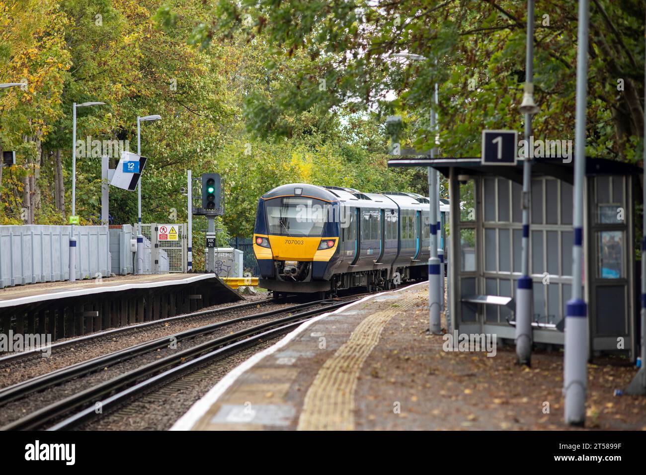 La gare de Welling est située à Welling, dans le quartier londonien de ...