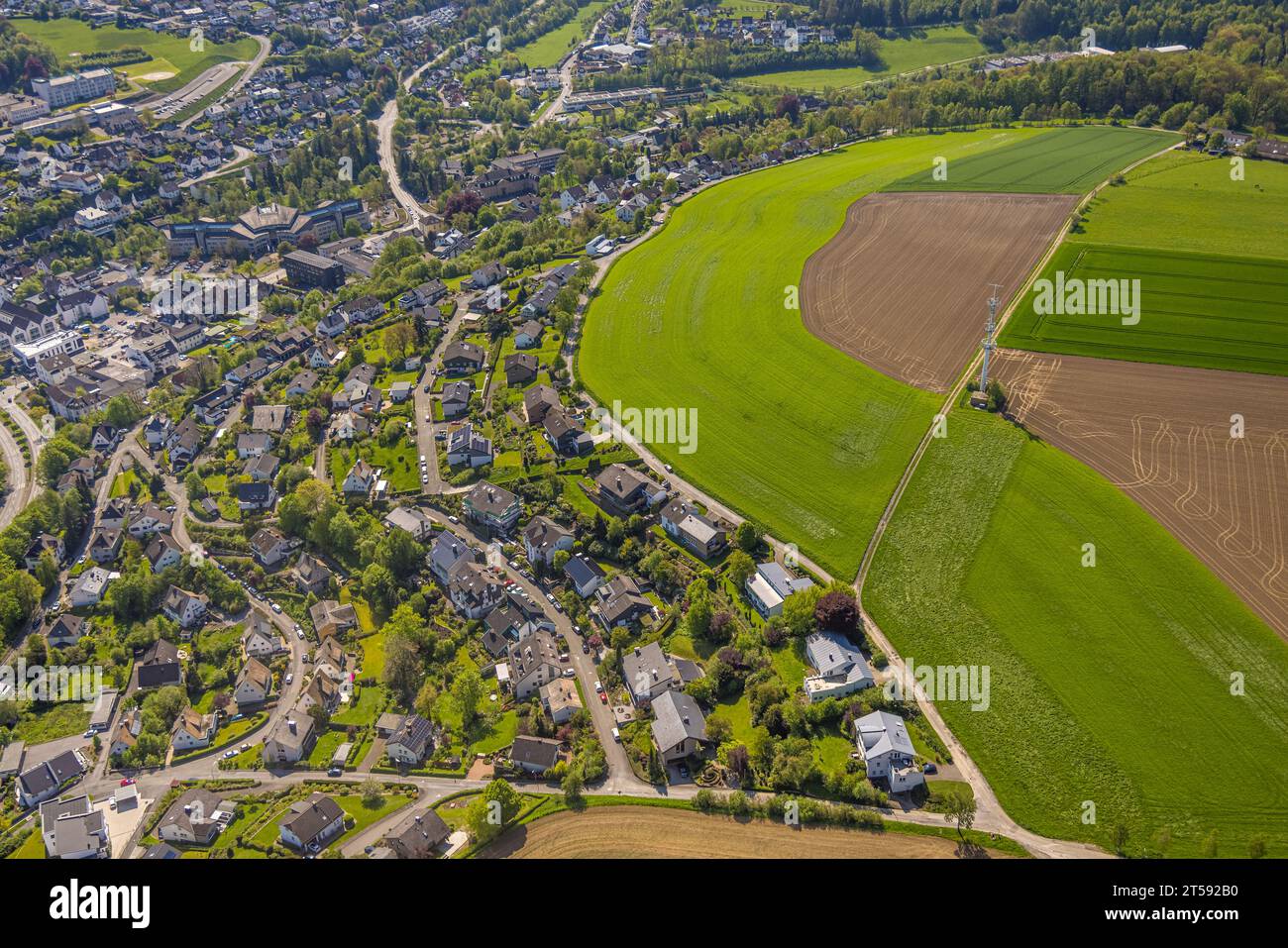 Prairies et champs de langeloh Banque de photographies et d’images à ...