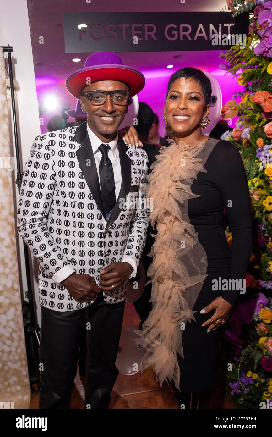 IMAGE DISTRIBUTED FOR FOSTER GRANT - Tamron Hall and Marcus Samuelsson ...