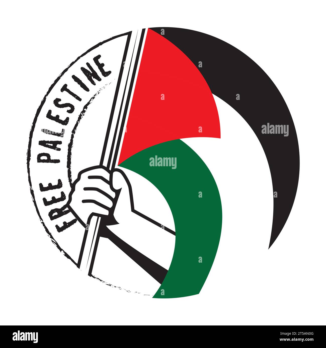 Guerre palestinienne Banque d'images vectorielles - Alamy