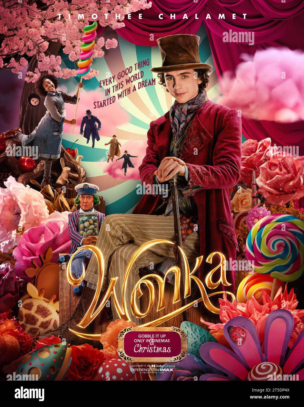 DATE DE SORTIE : 15 décembre 2023. TITRE : Wonka. STUDIO : Warner Bros. RÉALISATEUR : Paul King ...