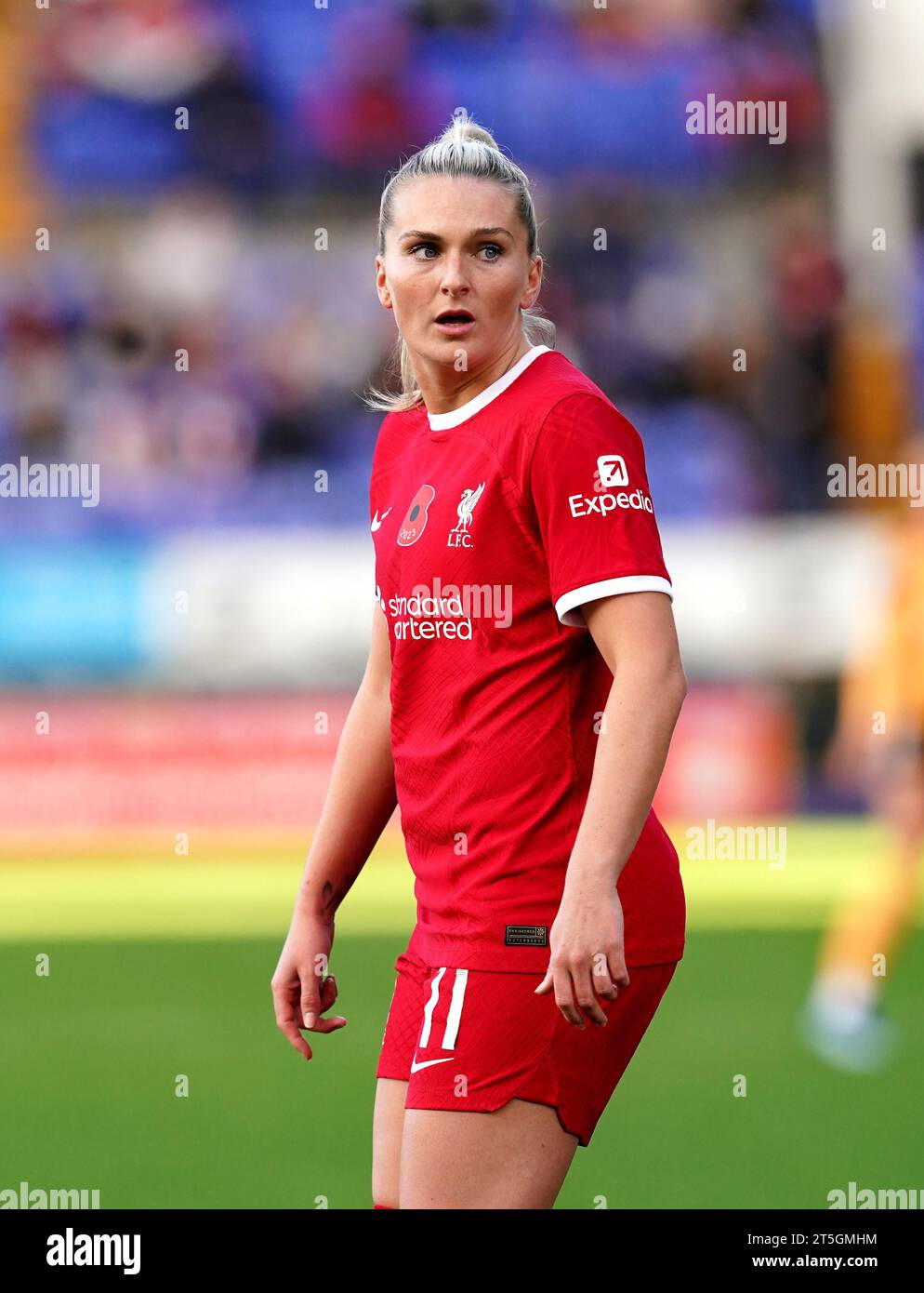 Melissa Lawley de Liverpool lors du match de Super League féminine de ...