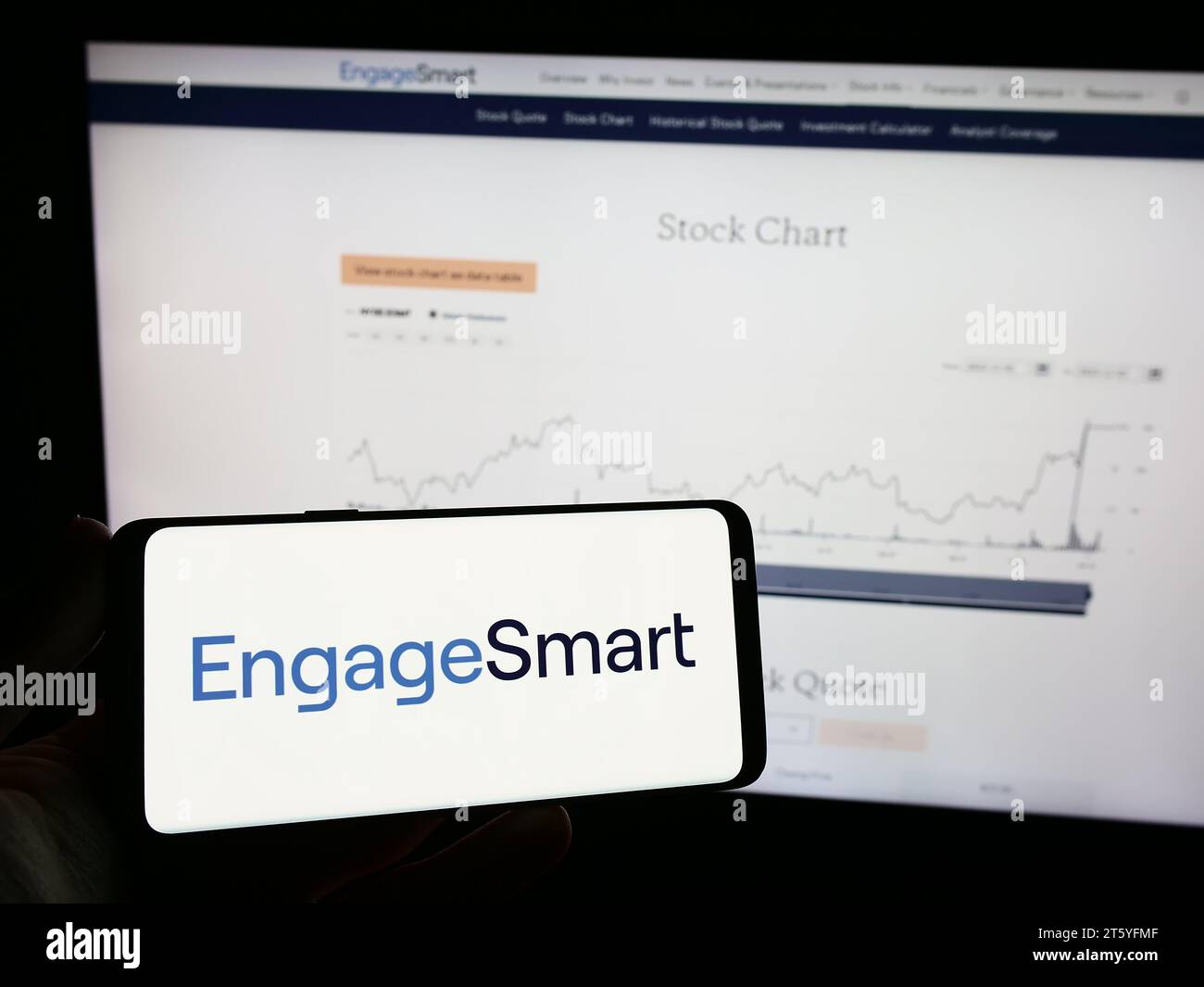 Logo engagesmart Banque de photographies et d’images à haute résolution ...