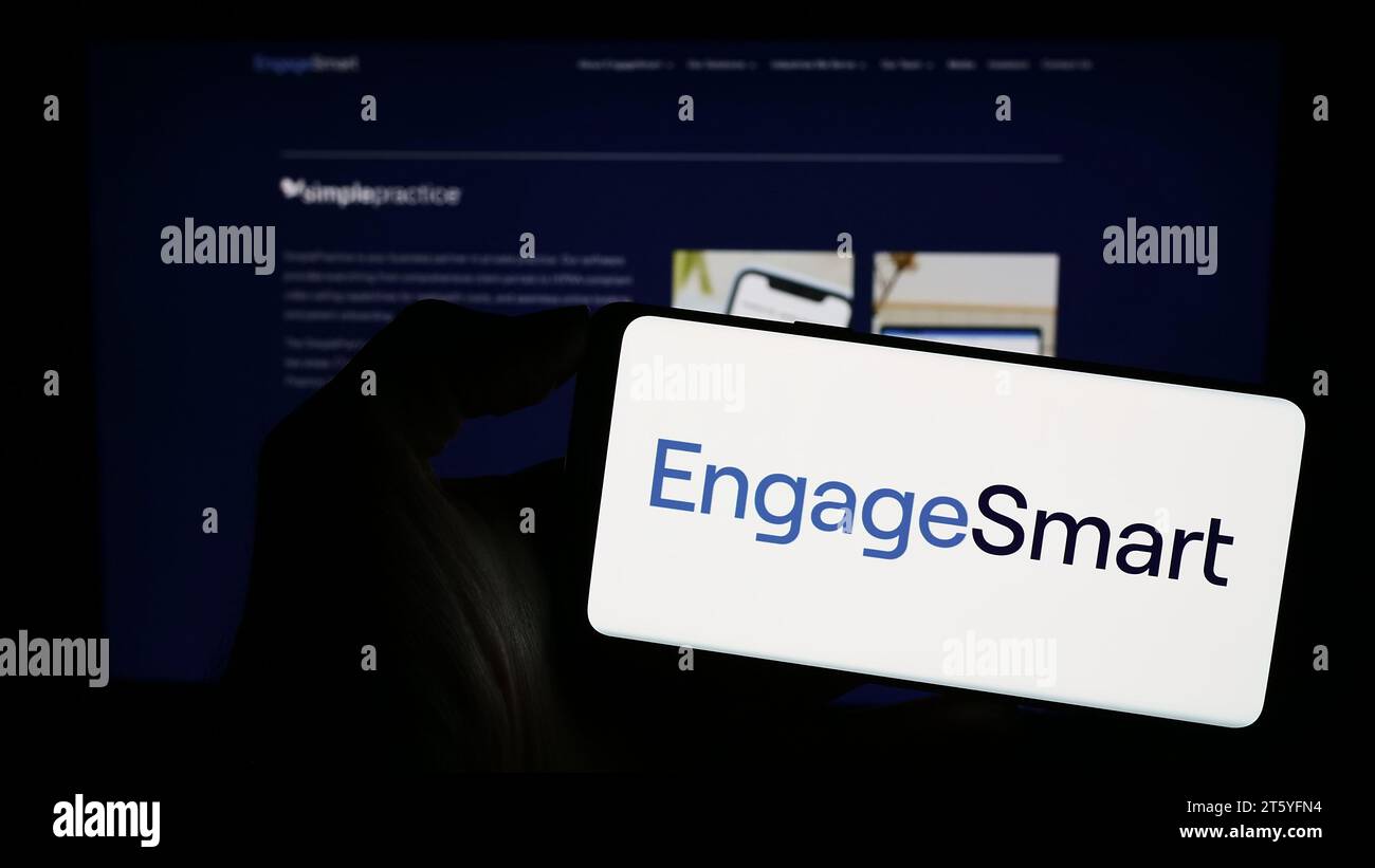 Logo engagesmart Banque de photographies et d’images à haute résolution ...