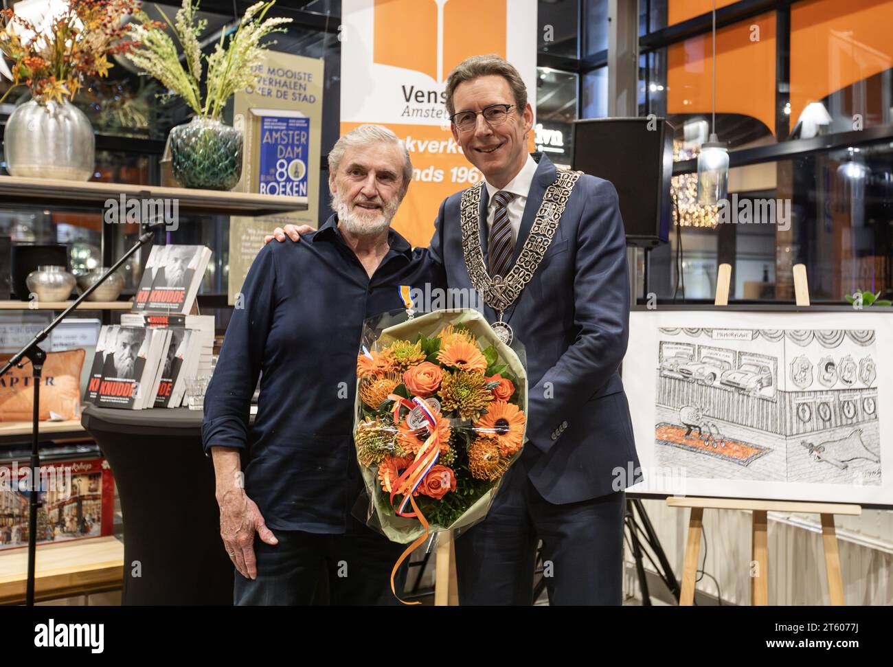 AMSTELVEEN - artiste Toon van Driel est nommé Chevalier de l'ordre d ...