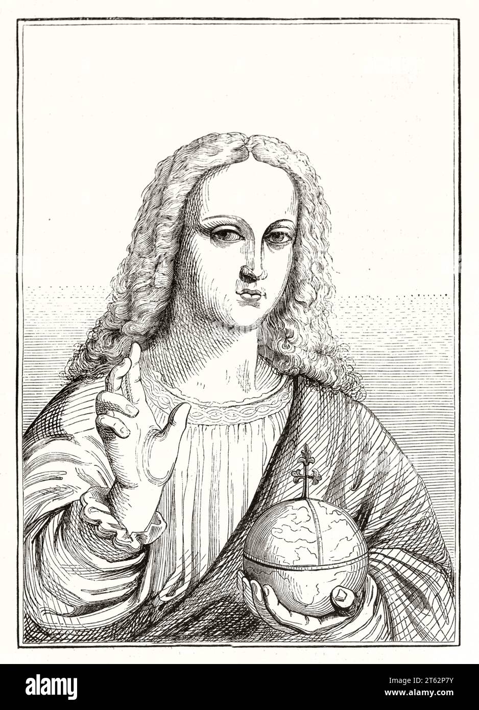 After painting by leonardo da vinci Banque de photographies et d’images ...