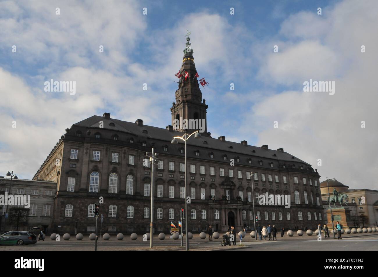 Copenhague, Danemark /08 novembre 2023/.le Parlement danois du château ...