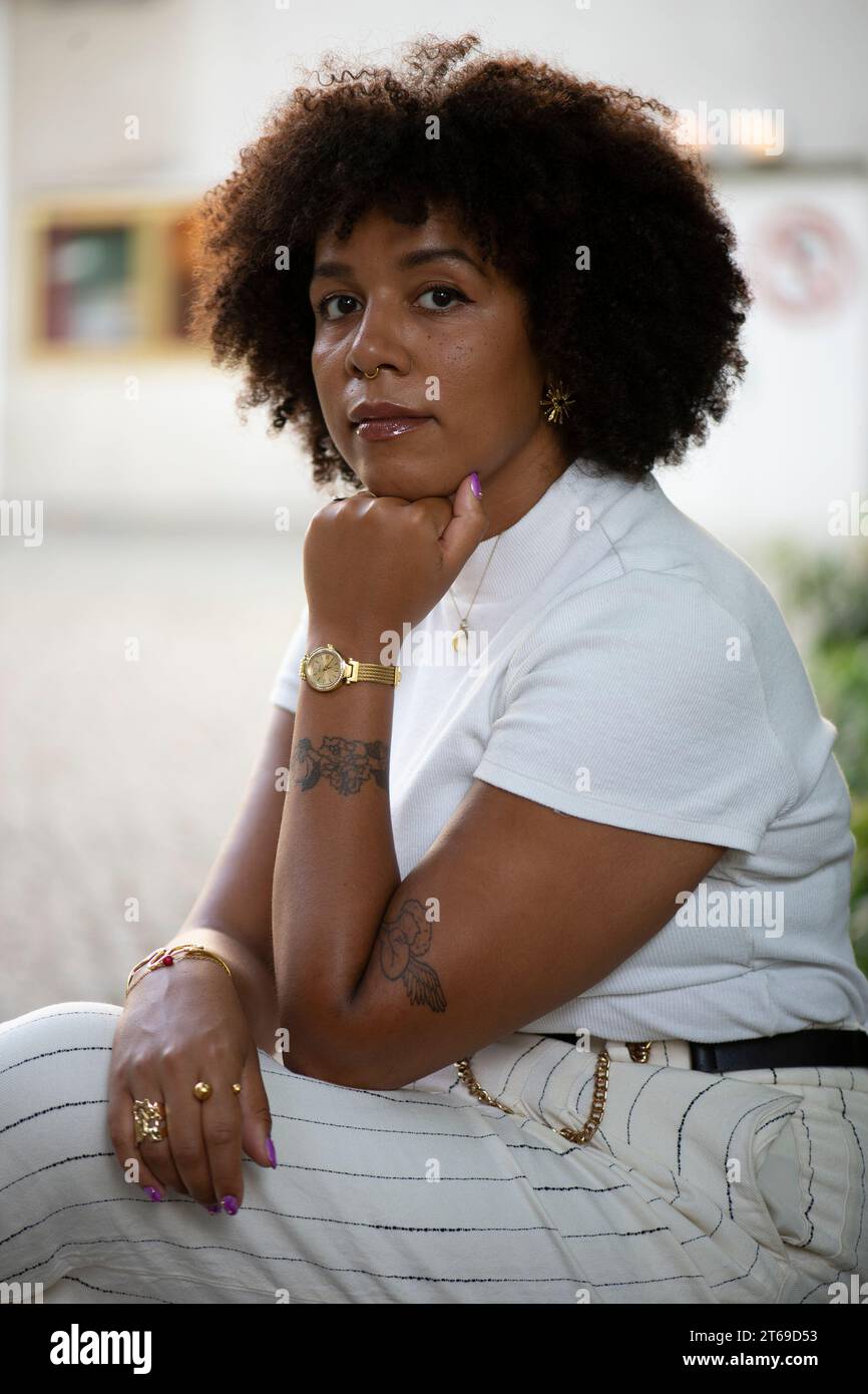 'Berlin DEU, 24.08.2023 : Portraet Simone Atangana Bekono, née en 1991 ...