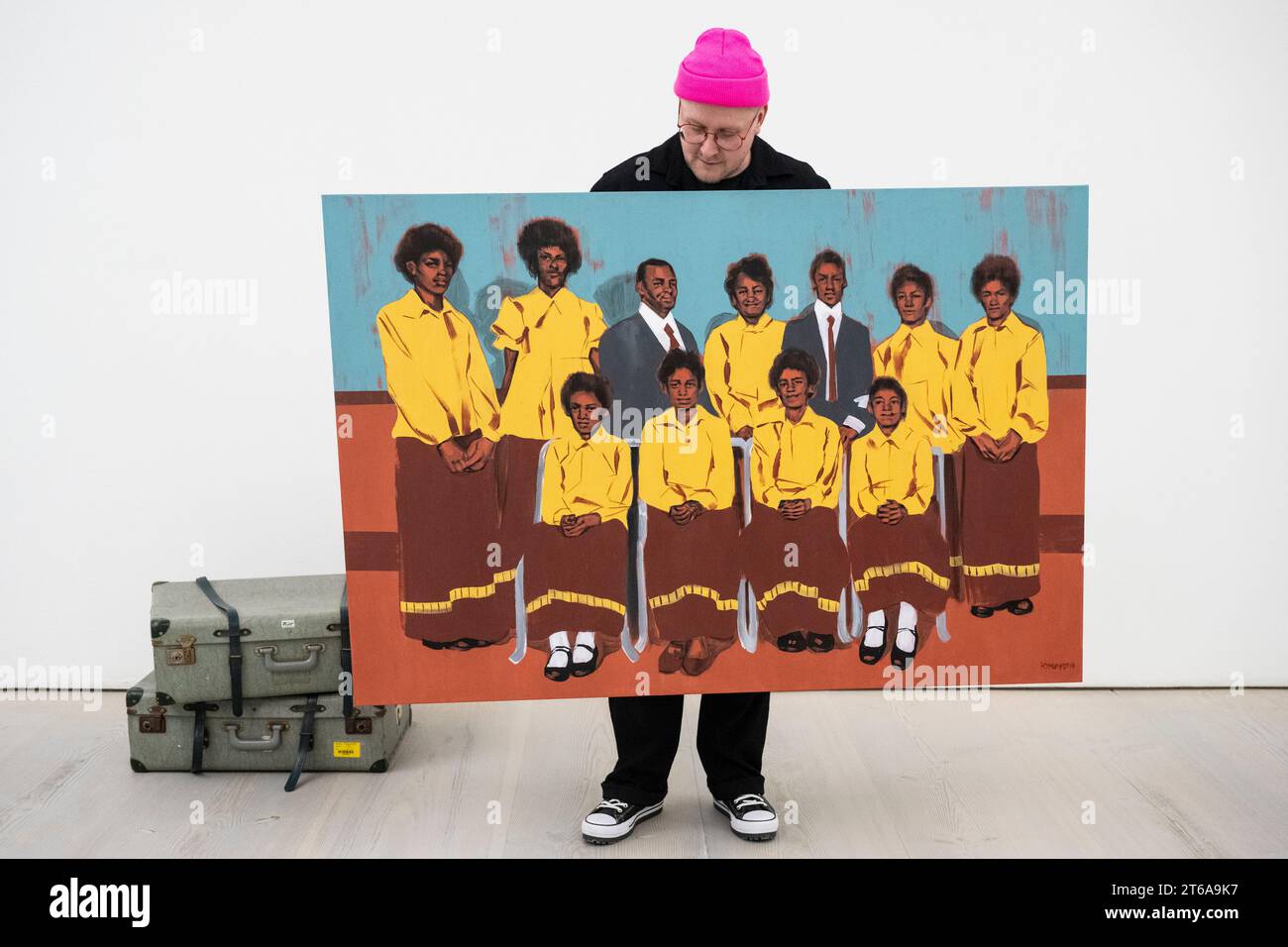 Londres, Royaume-Uni. 9 novembre 2023. Les œuvres de Kim Thompson, de ...