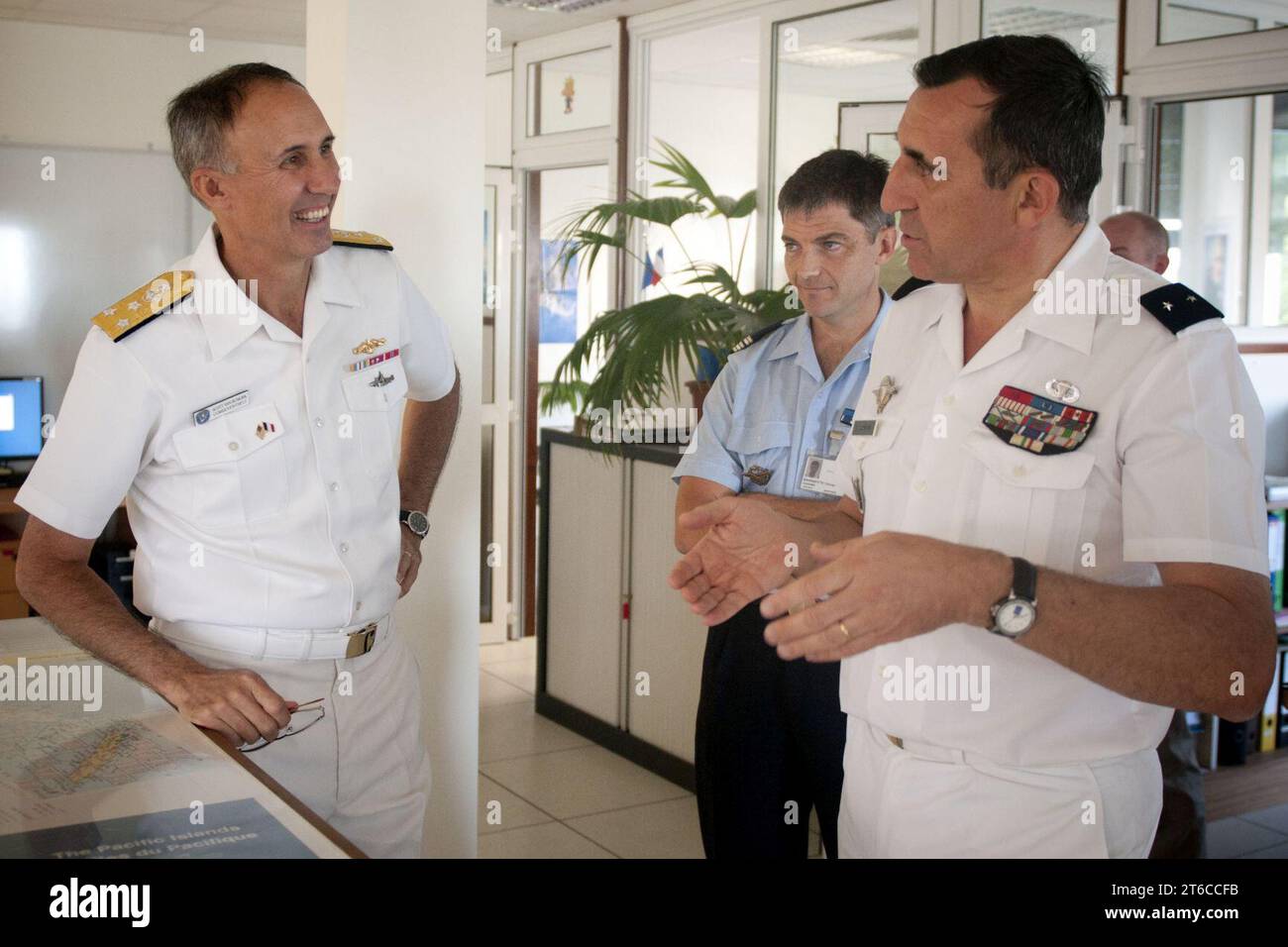 Nous 7ème flotte phare uss blue ridge lcc 19 fanc Banque de ...