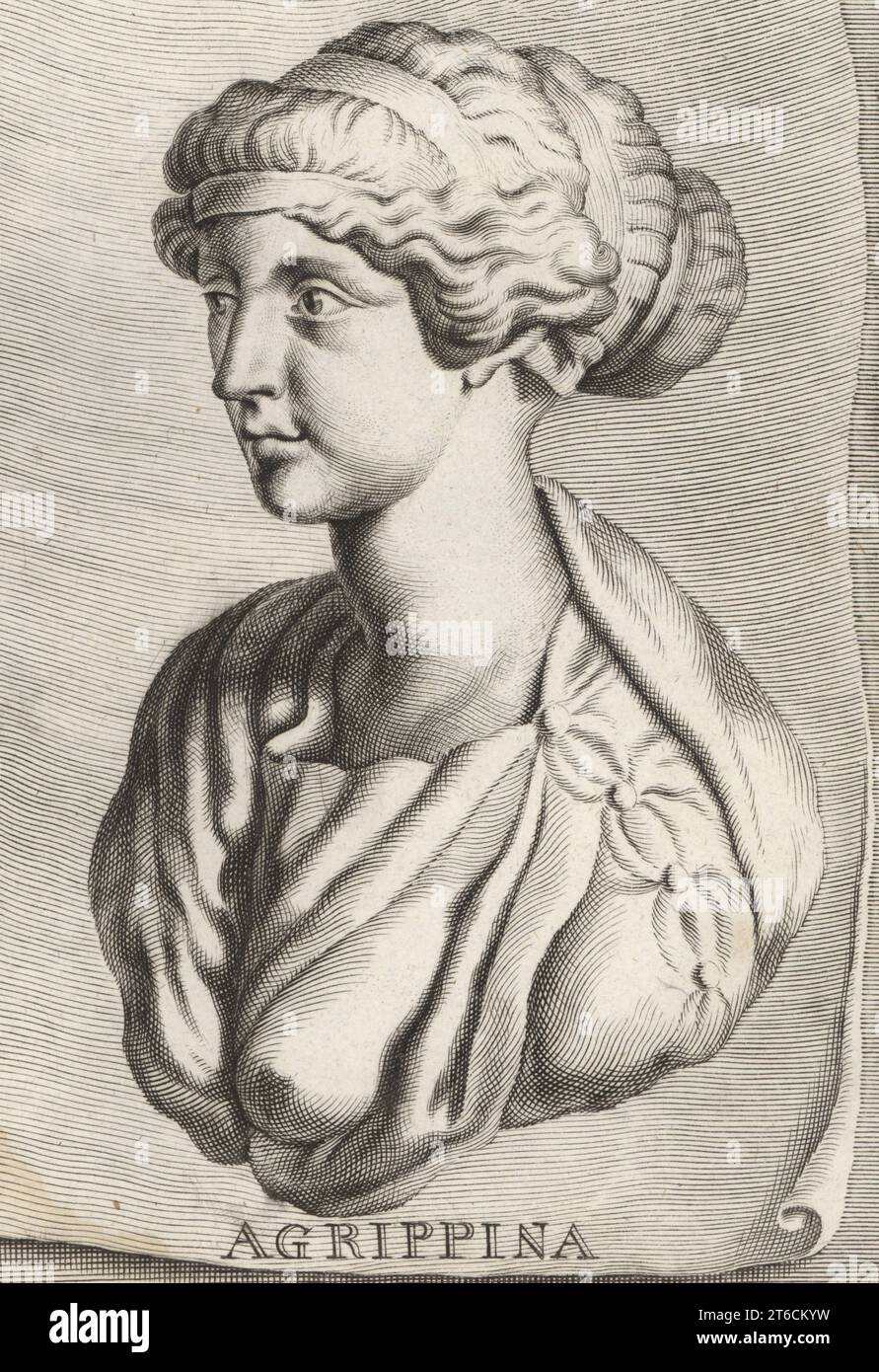 Julia Agrippina, ou Agrippina la Jeune, née en 15 à Cologne, morte en ...