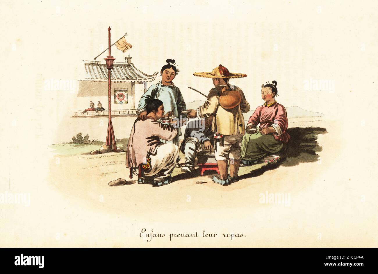 Enfants paysans chinois Banque de photographies et d’images à haute ...