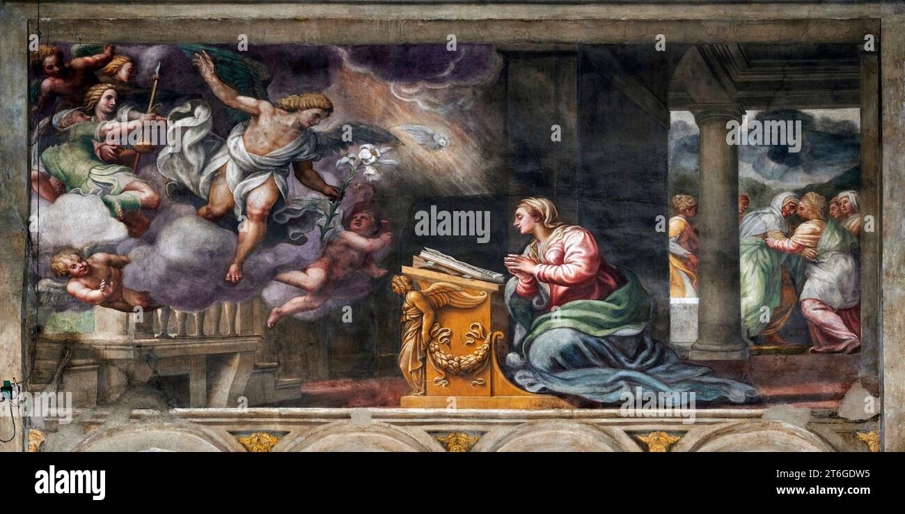 Fresque de lattanzio gambara Banque de photographies et d’images à ...